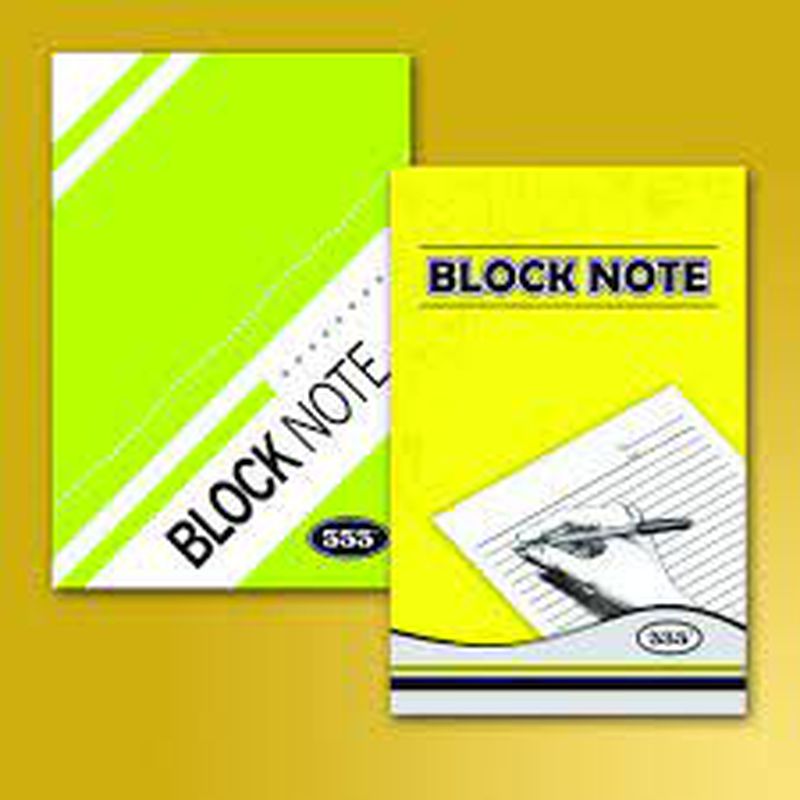block note