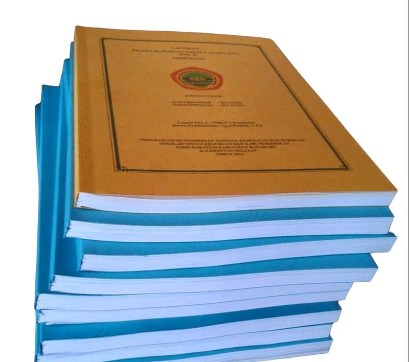 CETAK COVER/JILID/KULIT BUKU