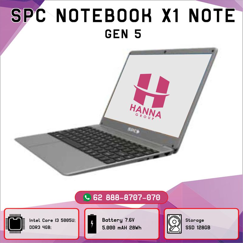 SPC NOTEBOOK X1 NOTE GEN 5