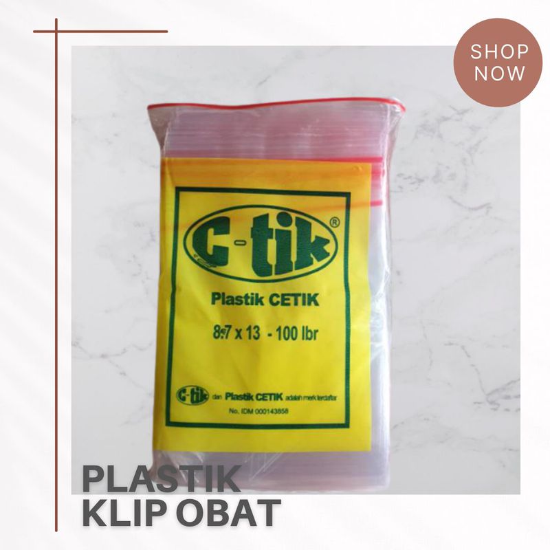 PLASTIK KLIP OBAT