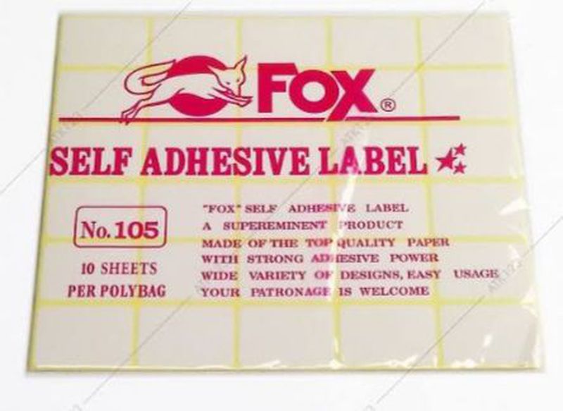 Stiker Label 105
