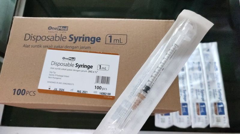 Syringe / Spuit 1 ml Onemed