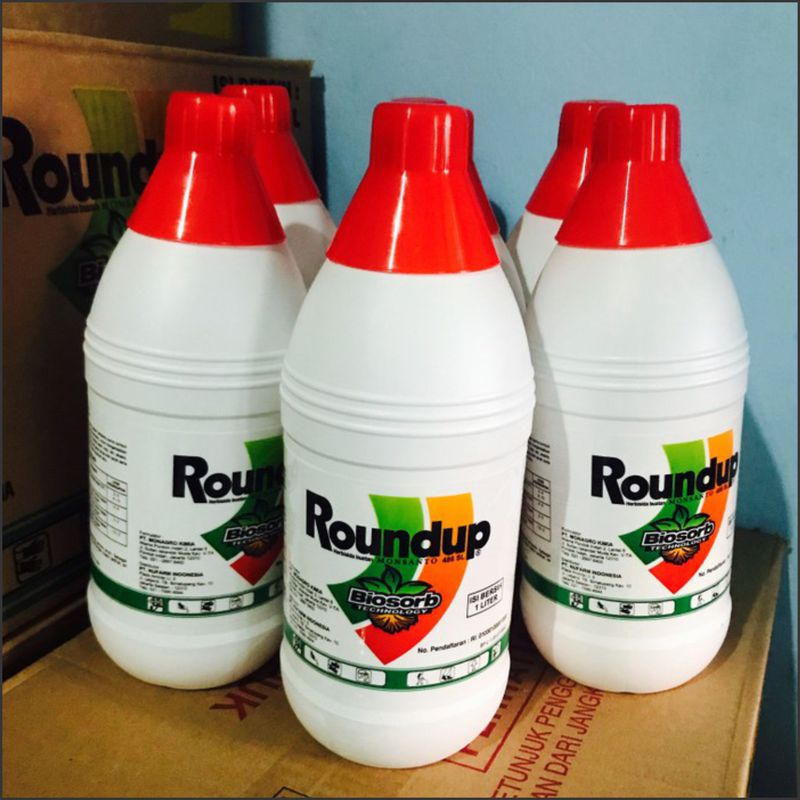 Racun rumput herbisida Roundup 1 liter (Kode: BA00074-PRL-RND-1L)