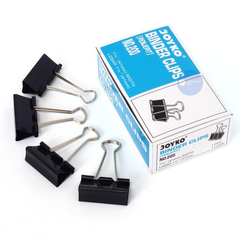 BINDER CLIP 200 JOYKO / VTECH / AMANDA / PAPER CLIP / KLIP KERTAS