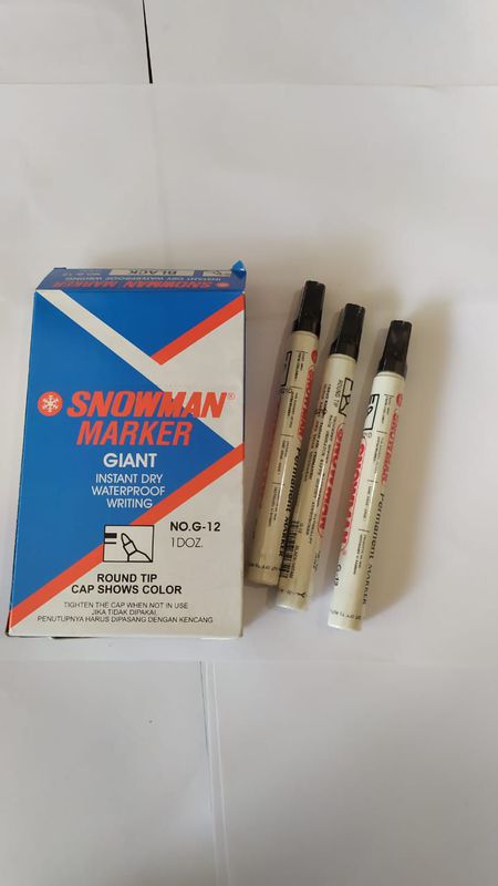 Spidol Permanen - Merah