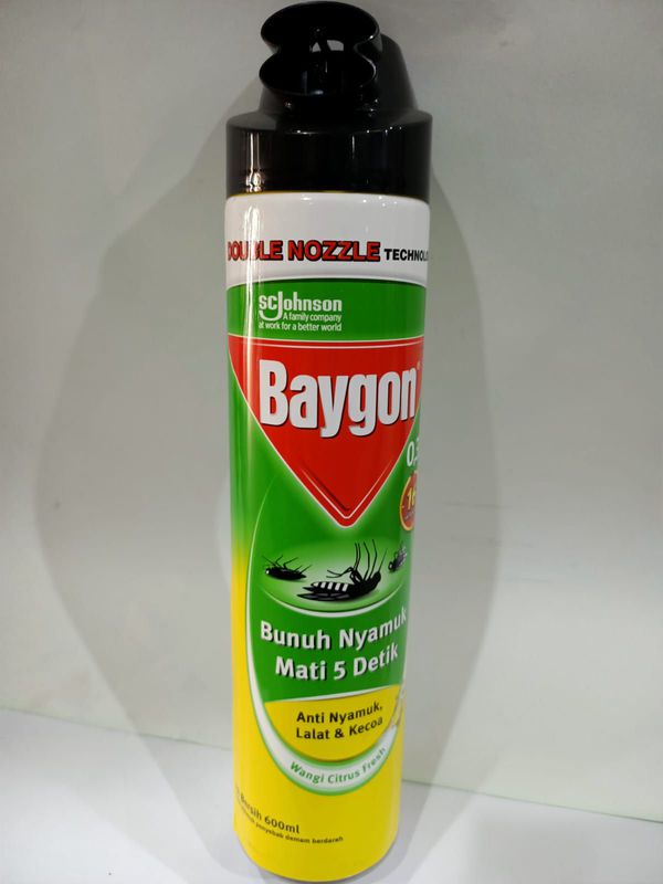 Obat Nyamuk Semprot Baygon (600ml)