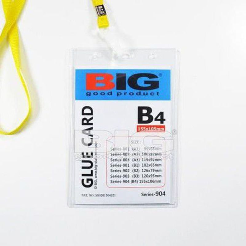 Nametage Gantung Ukuran B4 + Kartu