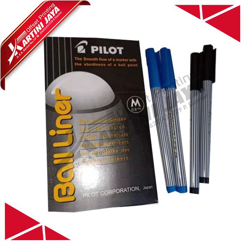 BP. PILOT BALLINER BLACK / BLUE