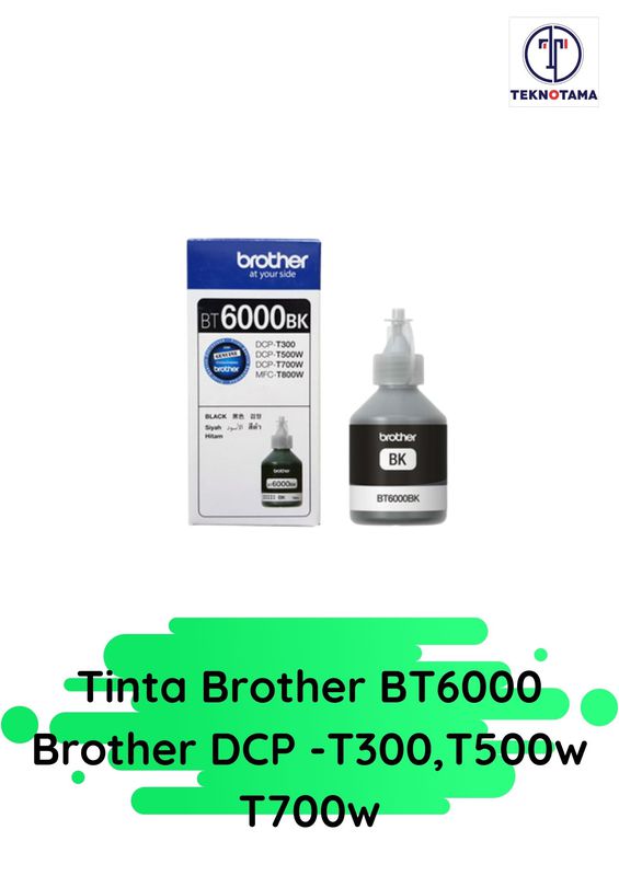 Tinta Brother BT6000-Bk (Black)