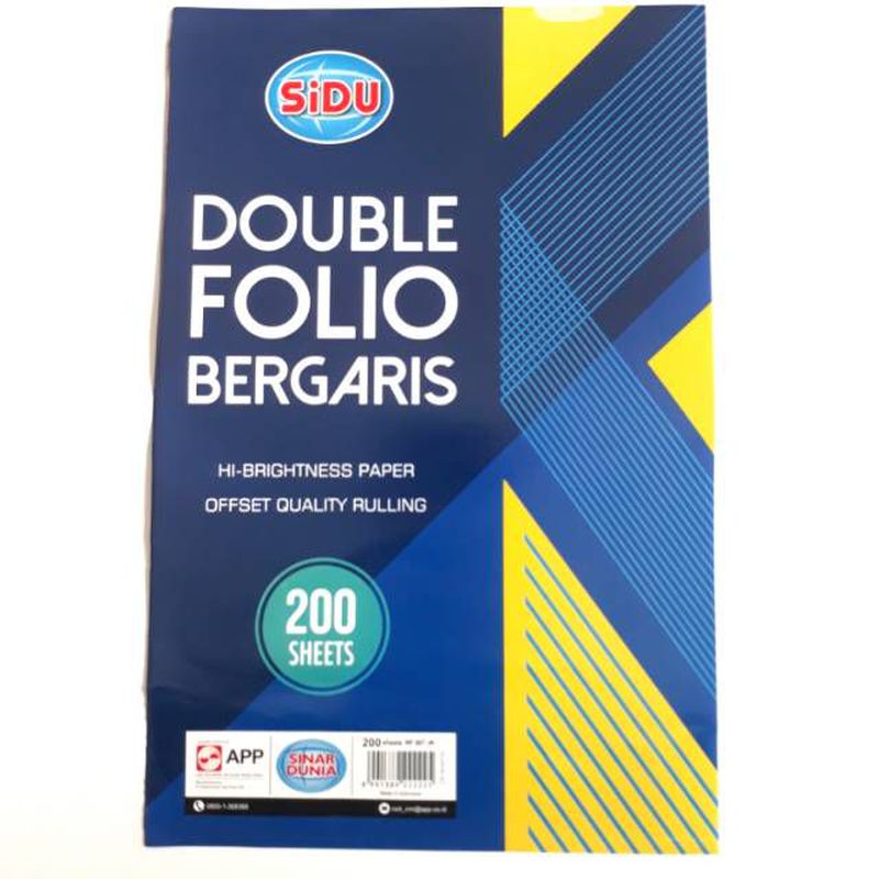 HVS folio bergaris