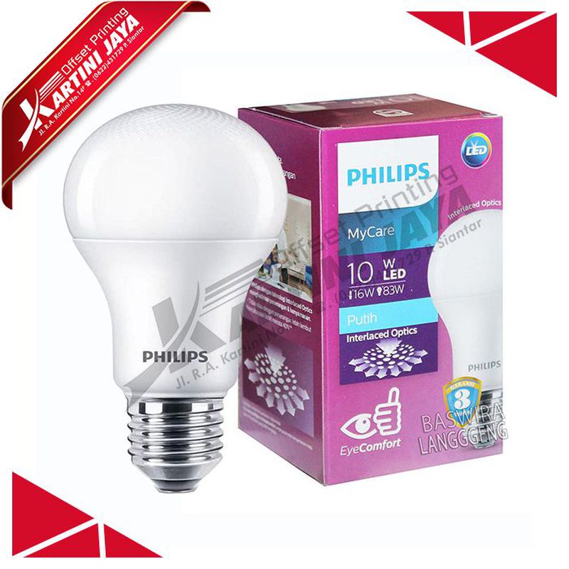 BOLA LAMPU LED 10 WATT