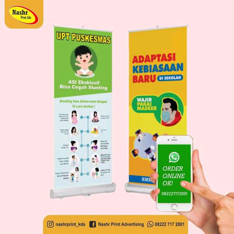 Roll up Banner - 60 X 160cm