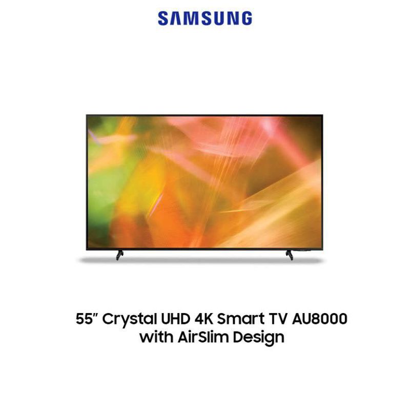 Samsung smart TV AU8000 55"