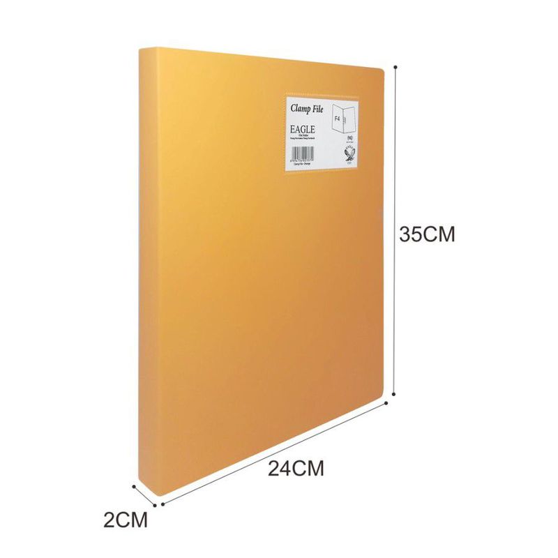 Snelhecter Eagle / Map Plastik Eagle Clamp Jepit Clip F4 Folio isi 12