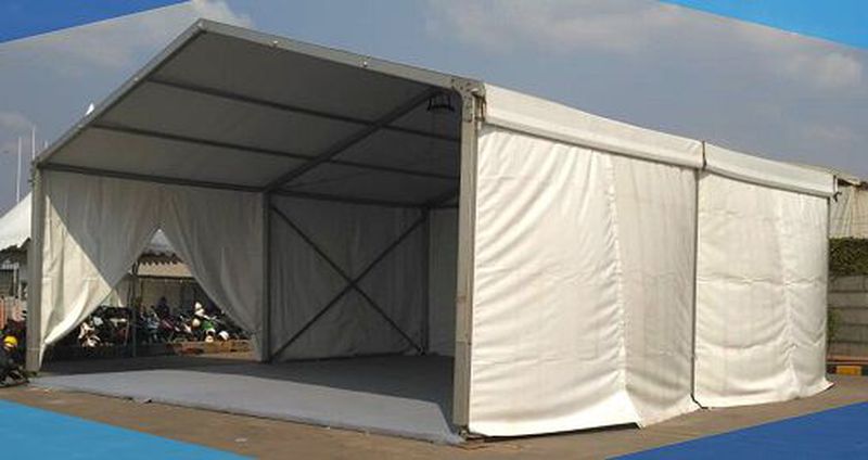 TENDA RODERS + FLOORING Per-meter