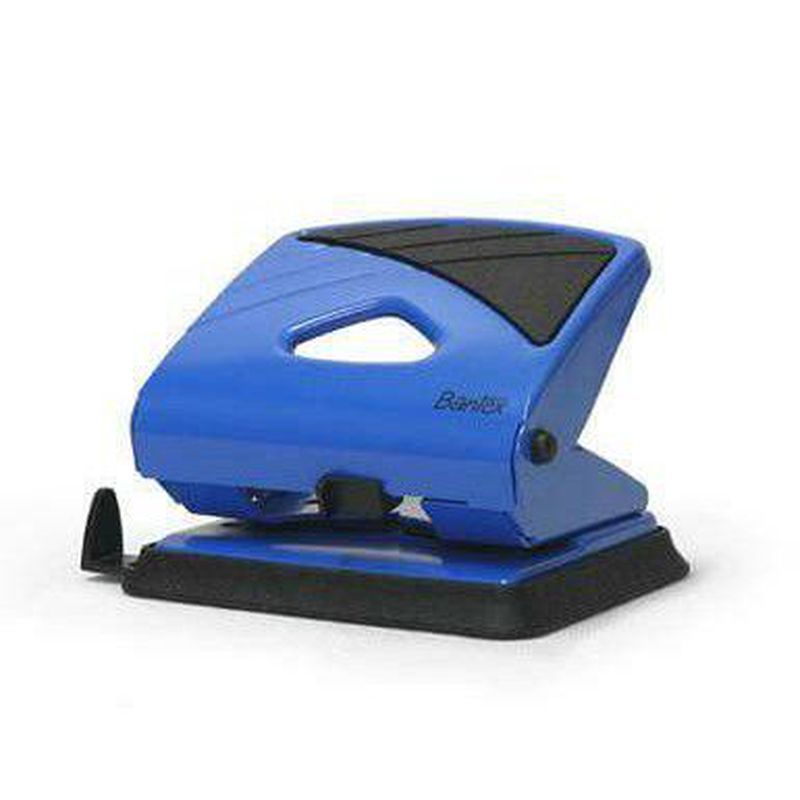 Pembolong Kertas Besar/ Punch/ Perforator Besar - Bantex - Merah