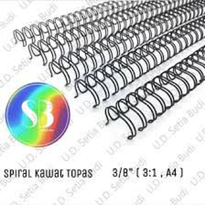 Ring 3/8 A4 Spiral