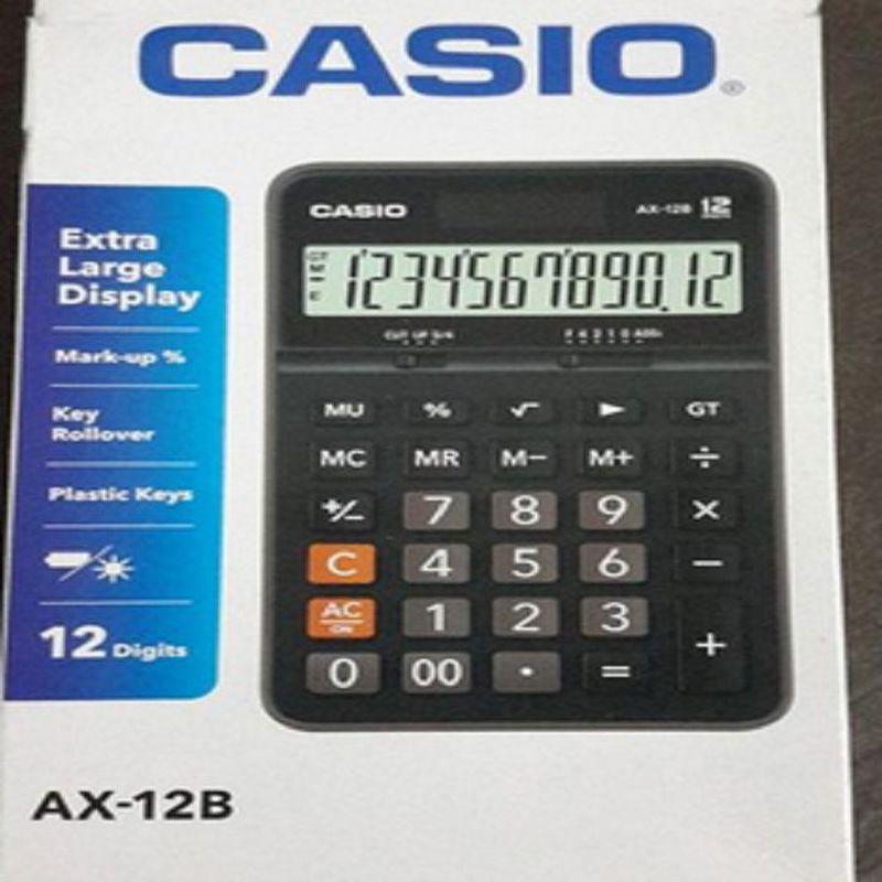 KALKULATOR CASIO AX 12 S/B