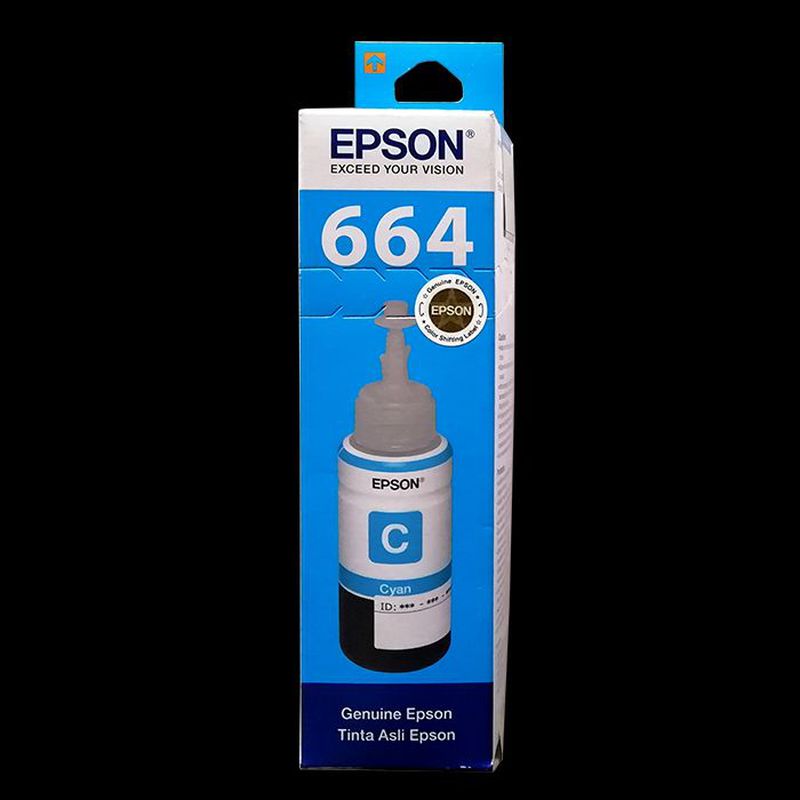Tinta Printer EPSON 664 Cyan