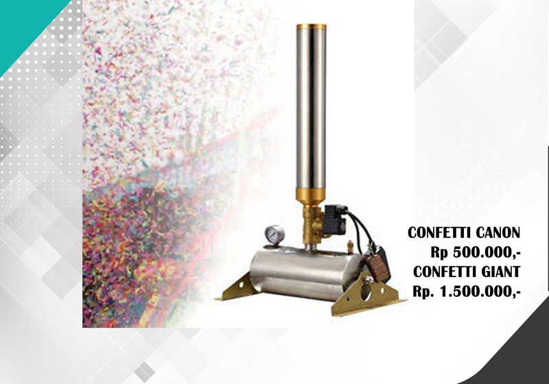 Sewa Confetti Canon
