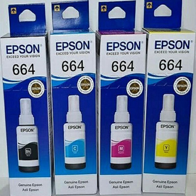 Tinta Epson 664 Original - Black