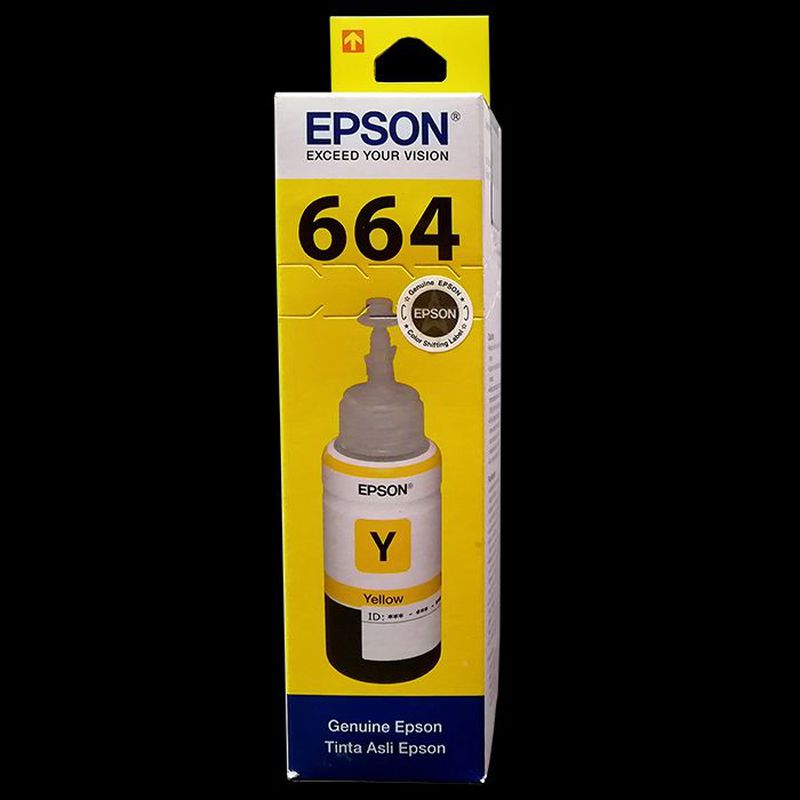 Tinta Printer Epson 664 Yellow 7657