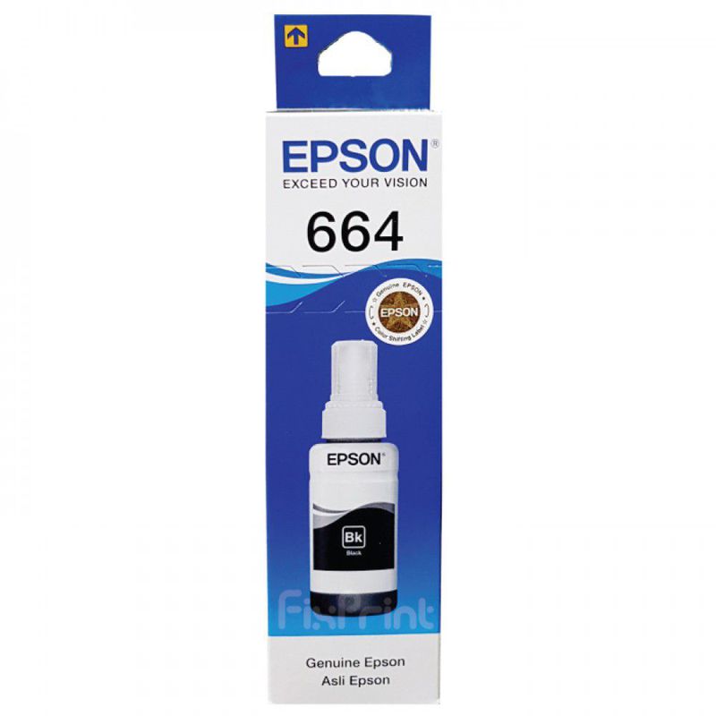 Refill Tinta Printer Epson T664 Black