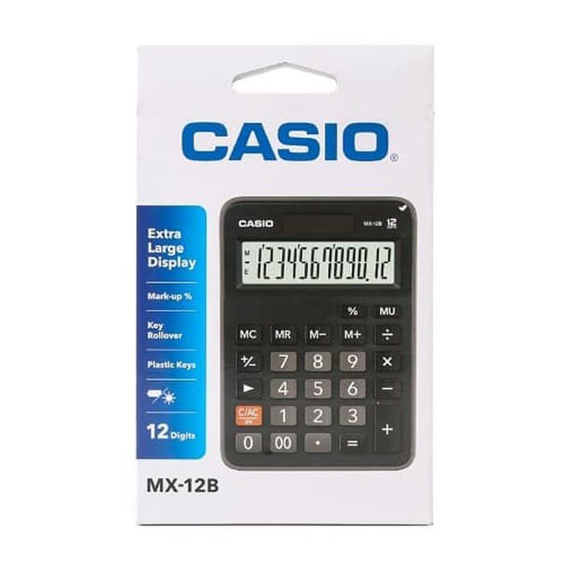 KALKULATOR CASIO MX-12B-BK