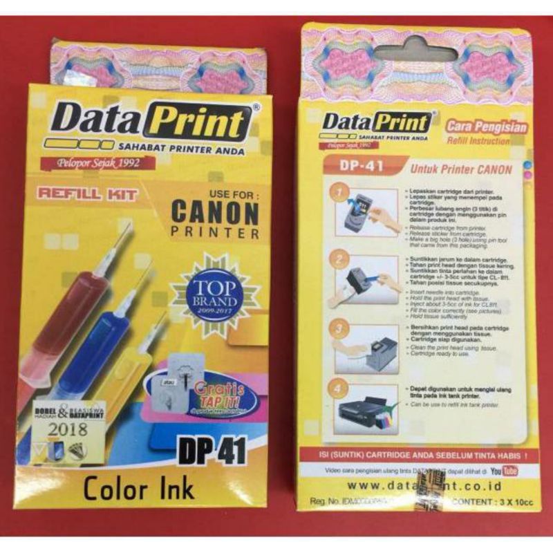 Tinta Refill canon Data Print