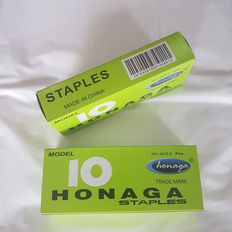ISI STAPLES HONAGA NO.10 (1 KOTAK ISI 10 PCS)