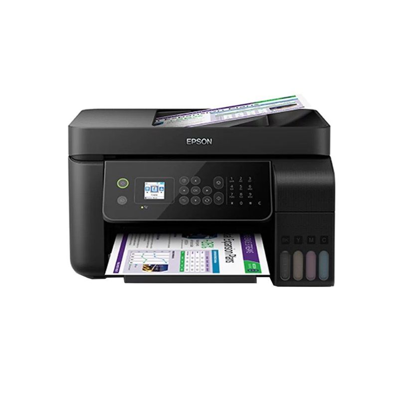 Printer Eco Tank Epson L5190 5190 Print Scan Copy Wifi ADF Fax F4