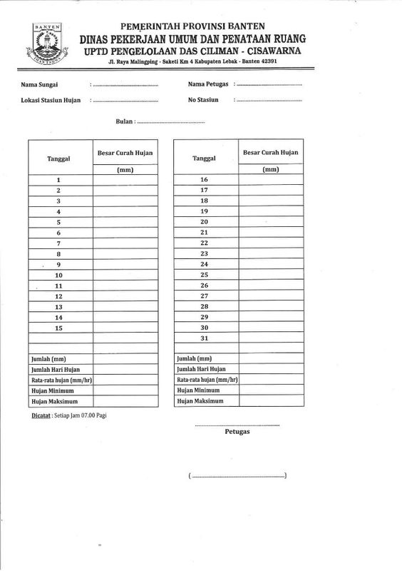Nota/ Blanko isi 100 Lembar