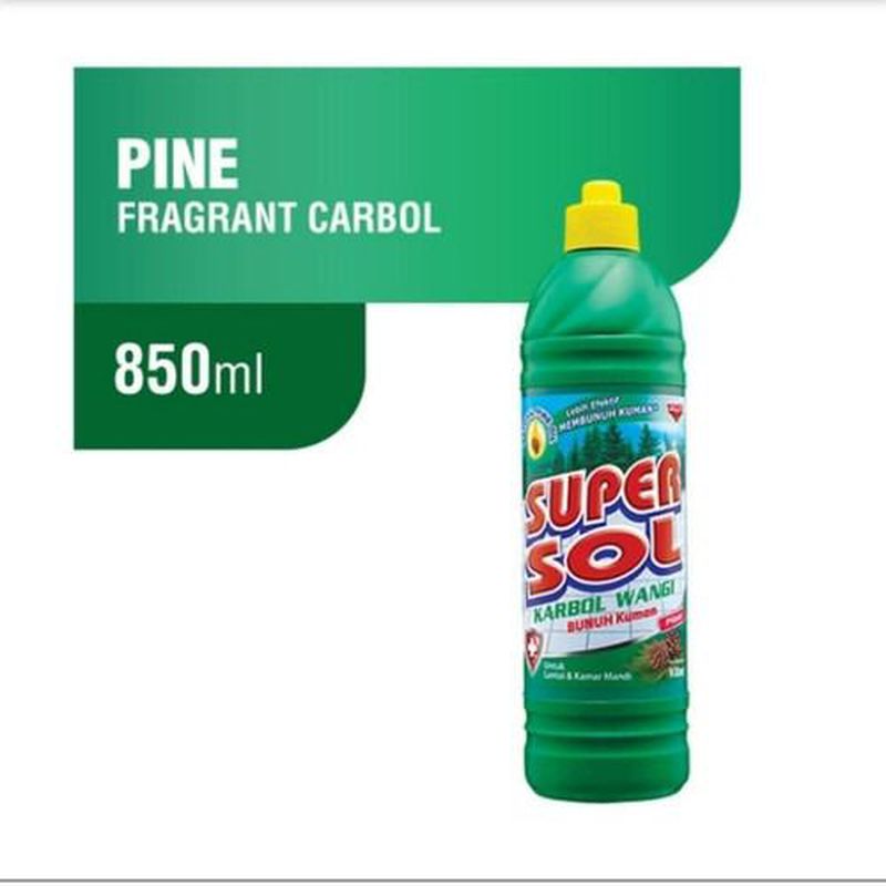 ( 5007765 ) KARBOL WANGI SUPERSOL PINE BOTOL 850ML