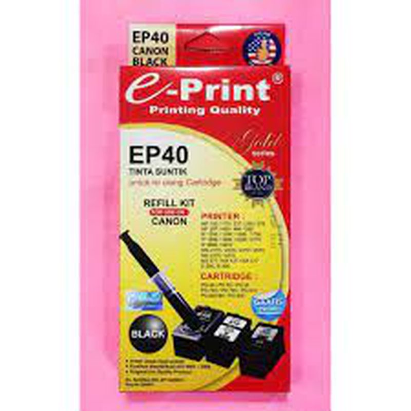 Tinta Refill Printer Canon EP40 (Hitam) - ePrint