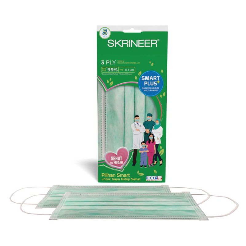 Masker Skrineer Earlop