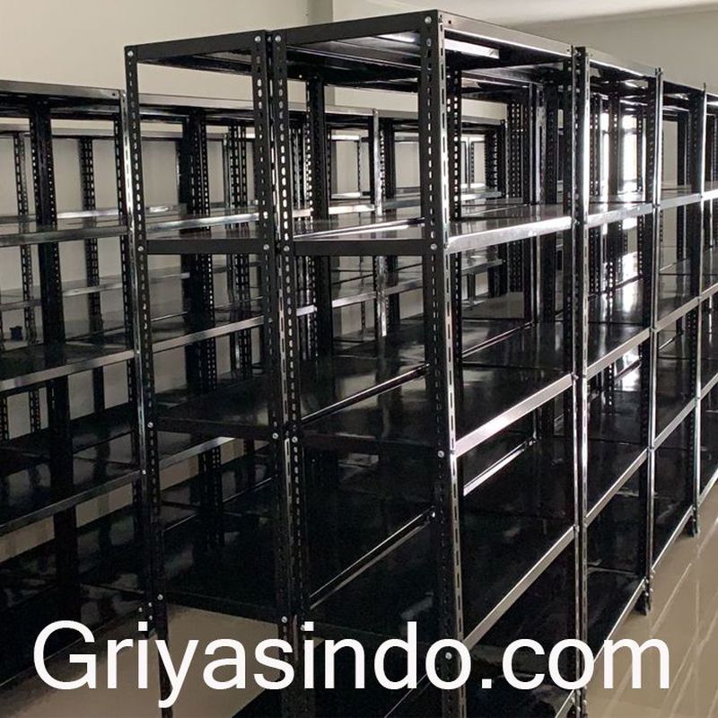 Rak Besi Ukuran P100xL40xT200 cm