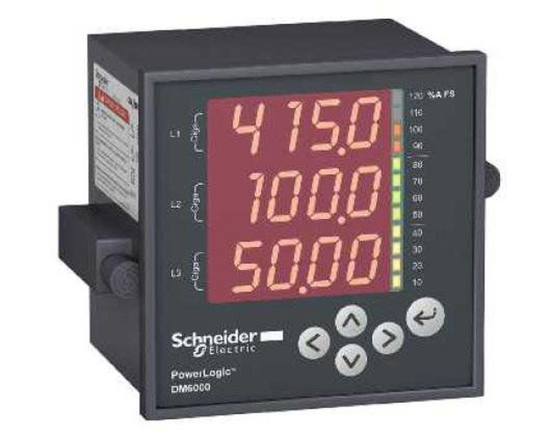 Ampere Volt Meter Digital Panel Schneider
