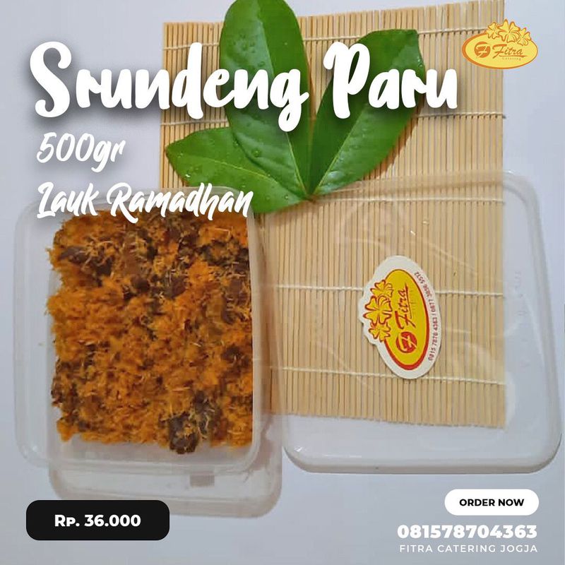 Lauk Ramadhan Srundeng Paru /F7