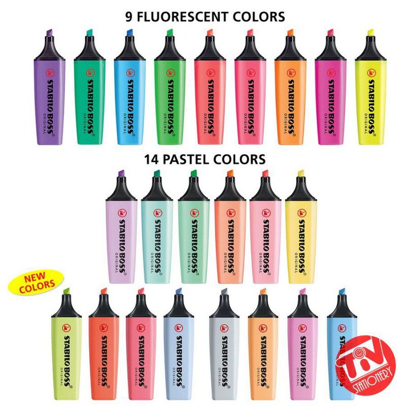 Stabilo Boss Uk. Besar