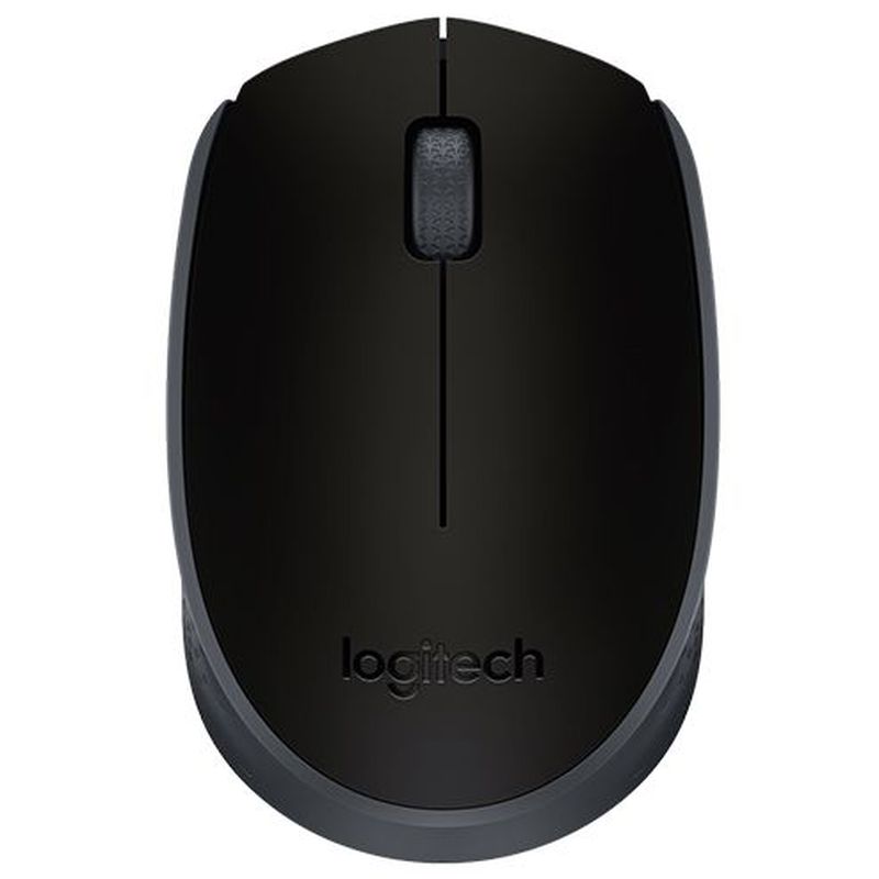 LOGITECH M170 BLACK WIRELESS MOUSE