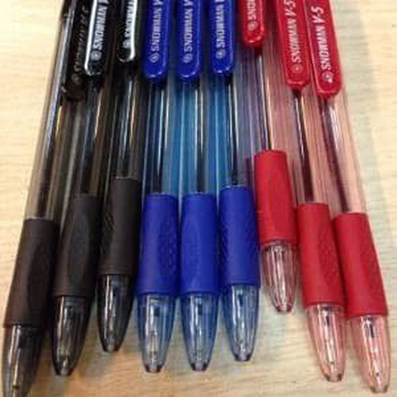 Ballpoint Snowman v5 - Merah