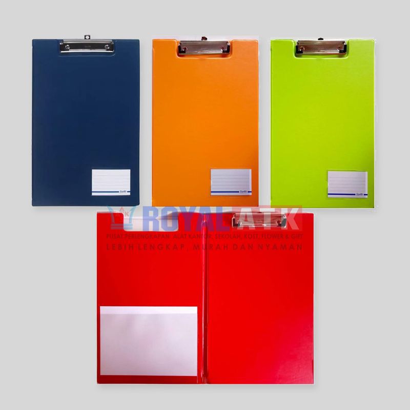 CLIPBOARD FC WITH COVER 4211 11 BANTEX 5702234211119 - Biru