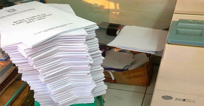 Fotocopy Hitam & Putih Uk.F4 & A4 - F4