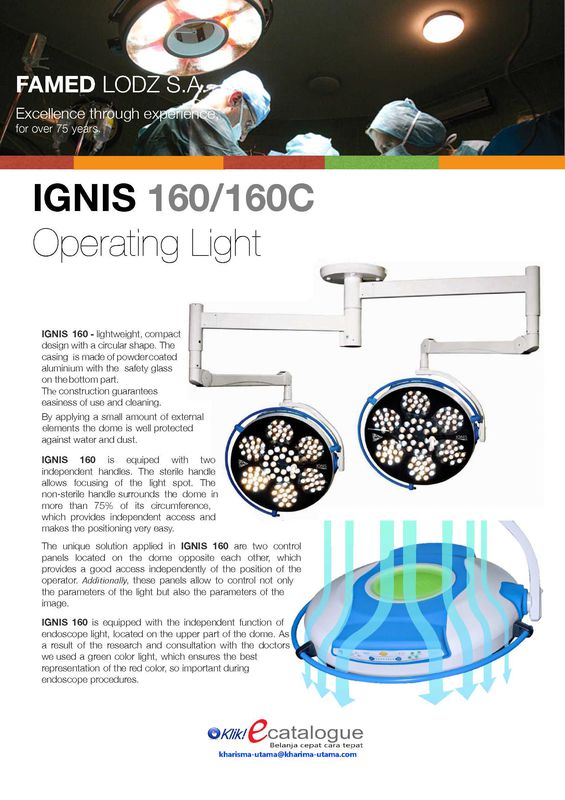IGNIS LED Double Operating Lamp - IGNIS 160/160C