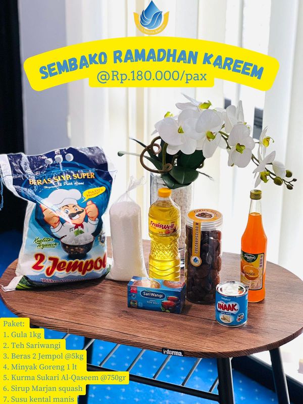 Paket Sembako Ramadhan Kareem 180.000