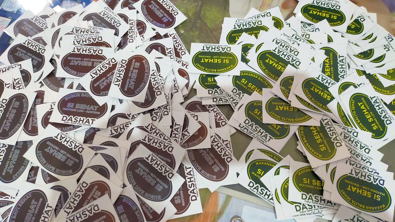 Stiker Produk