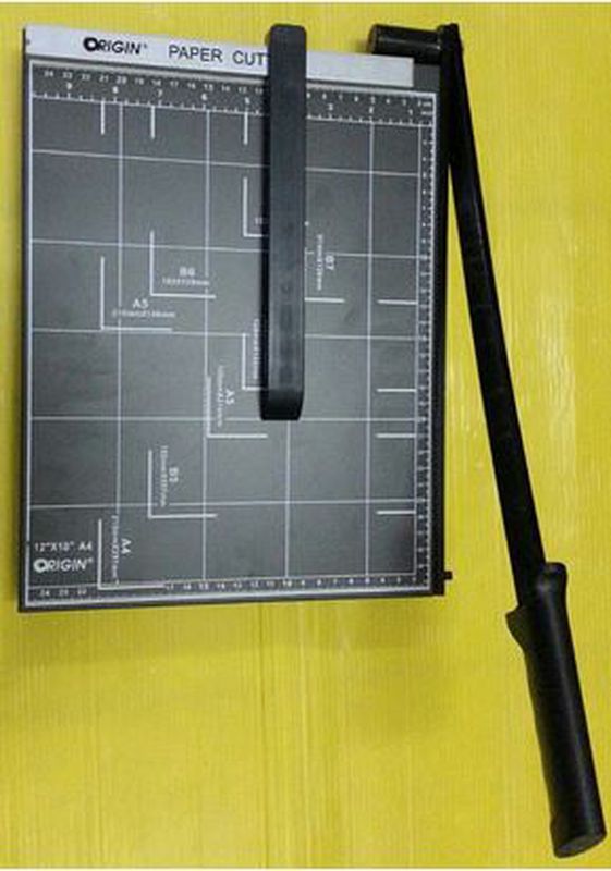 Origin Paper Cutter A4R Dark Grey - Alat Potong Kertas Ukuran A4