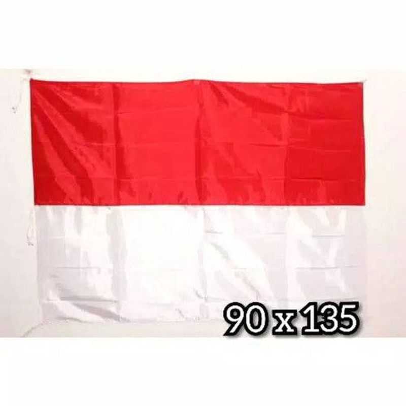 Bendera Merah Putih 90x135cm (kain golden halus)