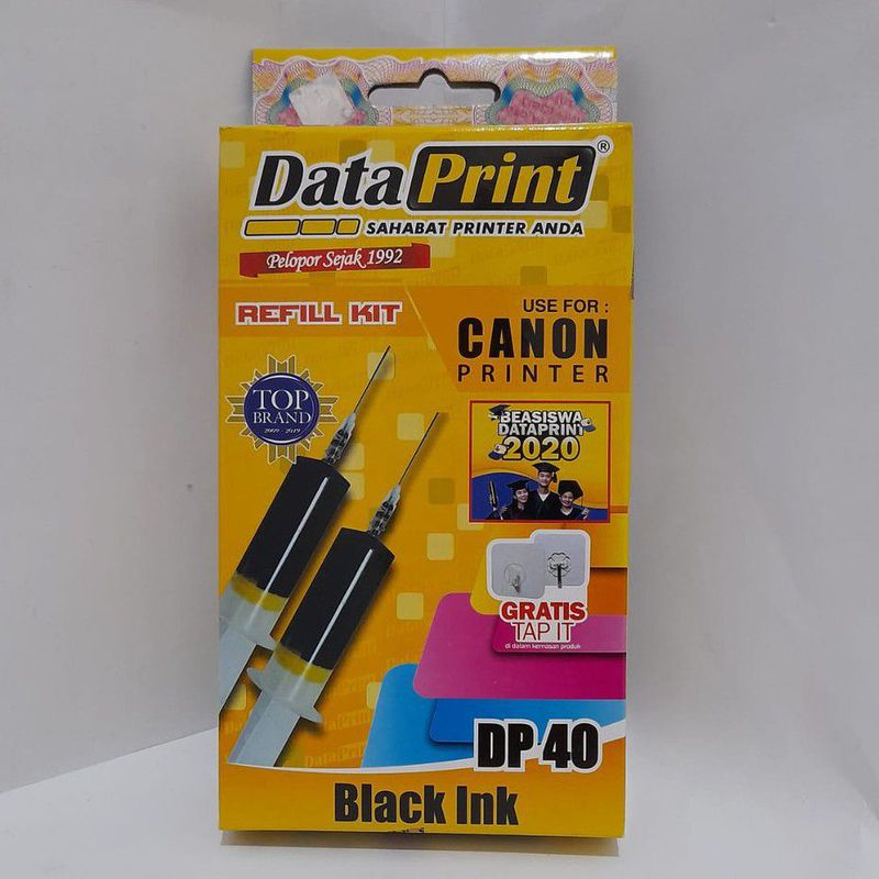 TINTA CANON DATA PRINT CANON HITAM