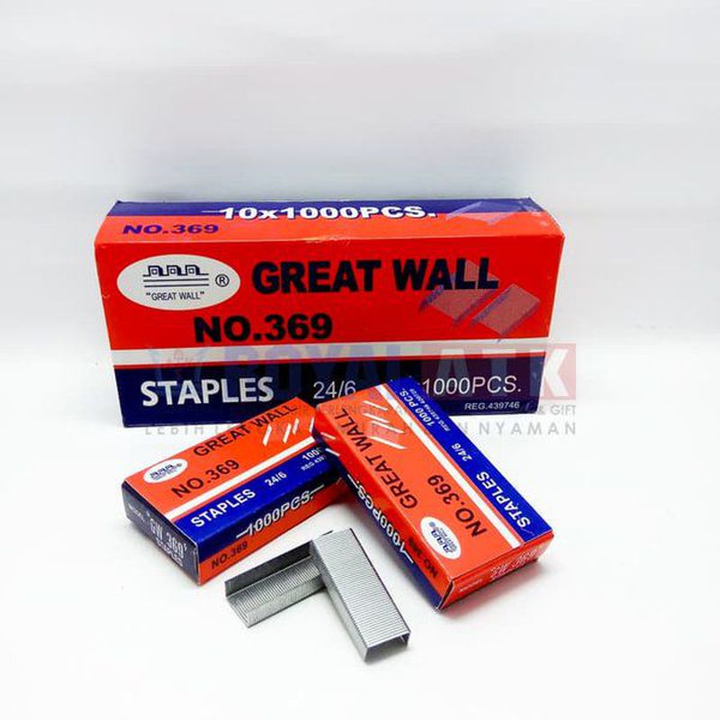 ISI STAPLER 369-24/6 GREAT WALL